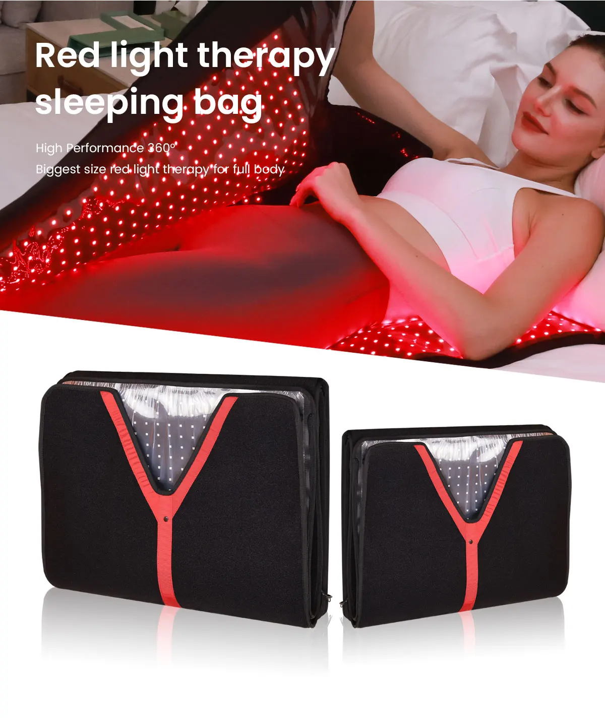 Ideatherapy Hand Held Infrared Red Light Therapy Sleeping Bag 2720*3 ...