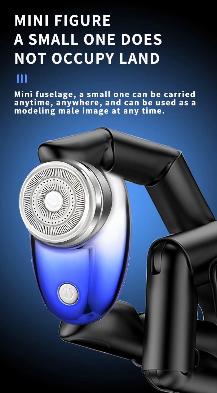 Mini Portable Shaving Machine Km-C52 for Men - Fast & Safe