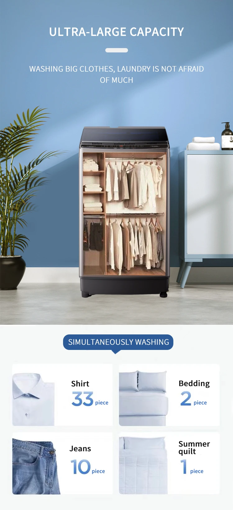 Industrial Automatic Coin Operated Washing 12kg To 20 Kg Washing ...