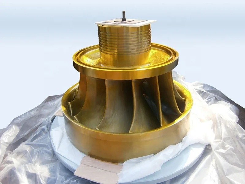 Mini Hydro Turbine Pelton Runner - Stainless Steel