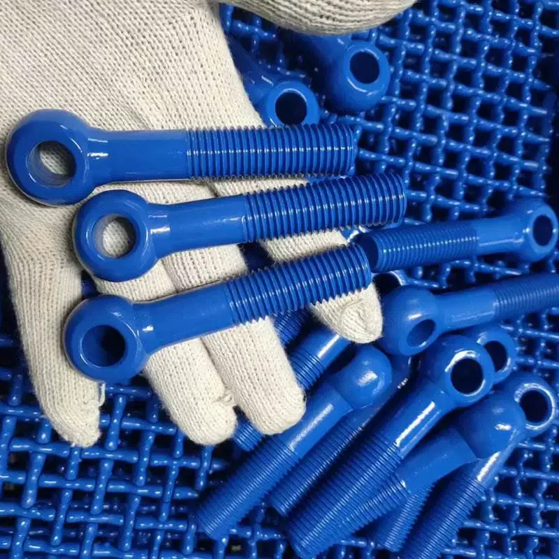 Stud Bolt and Nut Tefon PTFE Coated Bolts Coating Astm 1 1/2" A193 B7 ...