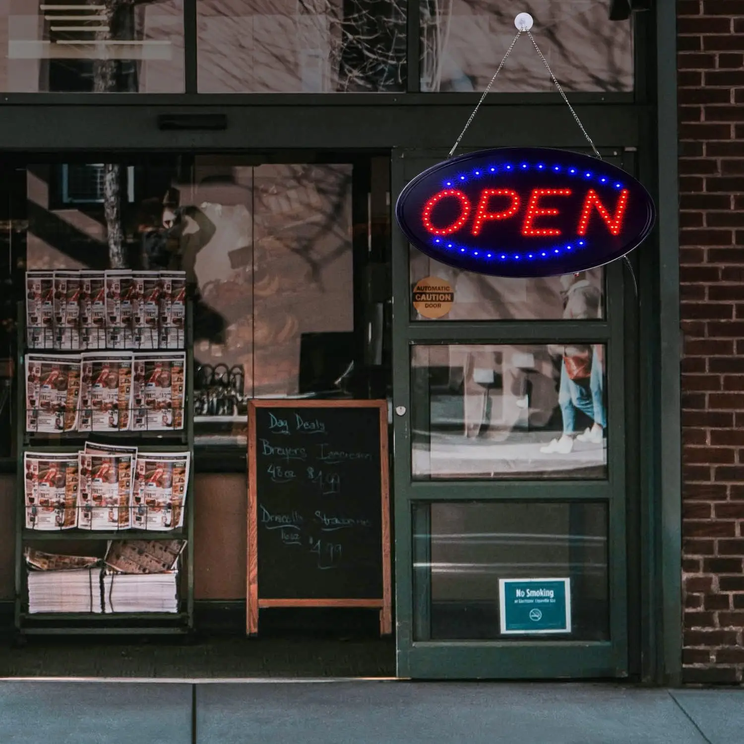 High Visibility LED Open and Close Signs for Shops & Hotels