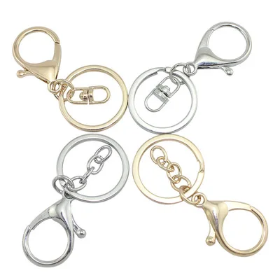 High Quality Accessory Gold Nickel Silver Key Chain Lobster Clasp With ...