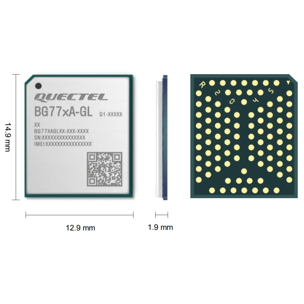 Haisen Quectel Bg77xa-gl Ultra-compact Lte Cat M1/ Nb1/ Nb2 Module Bg770a-gl Bg772a-gl Bg773a-gl ...