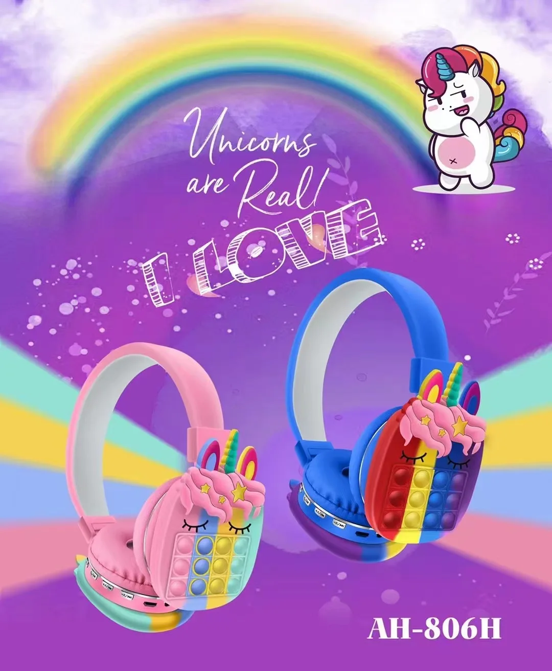 Shuoyin Ah806h Licorne Unicorno Unicornio Wireless Cute Mario Bro Bros ...
