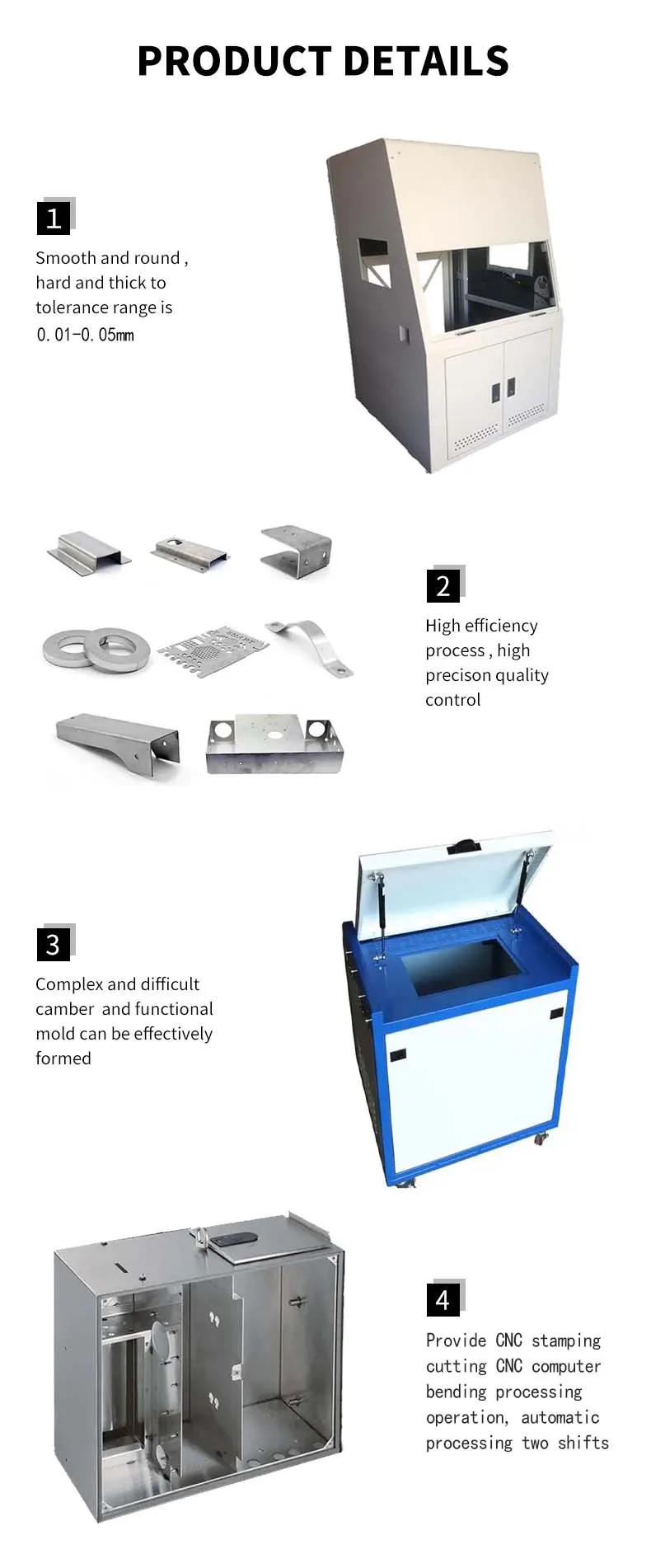 Custom Processing Laser Cutting Stamping Bending Welding Manufacturer Service Stainless Steel ...