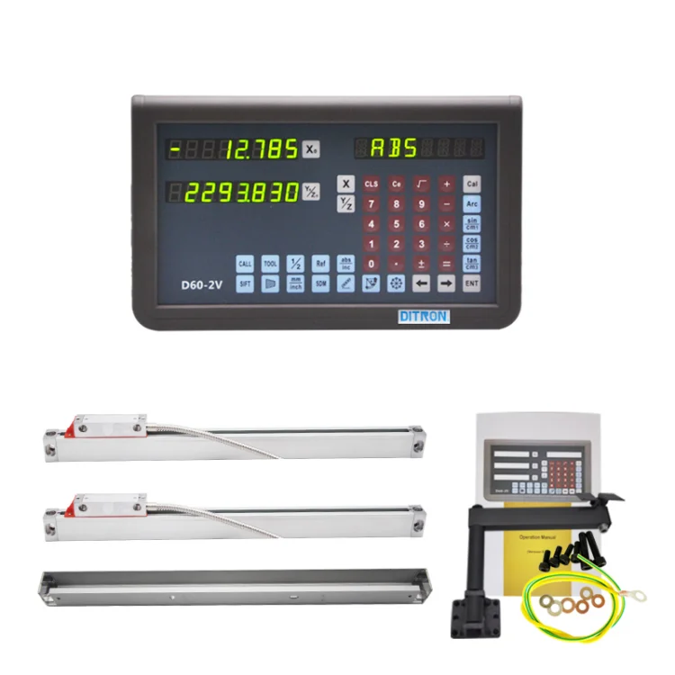 Dro Digital Linear Scale Kits For Milling Machine/lathe Machine Ditron Sino 2 Axis 3 Axis 4 Axis ...