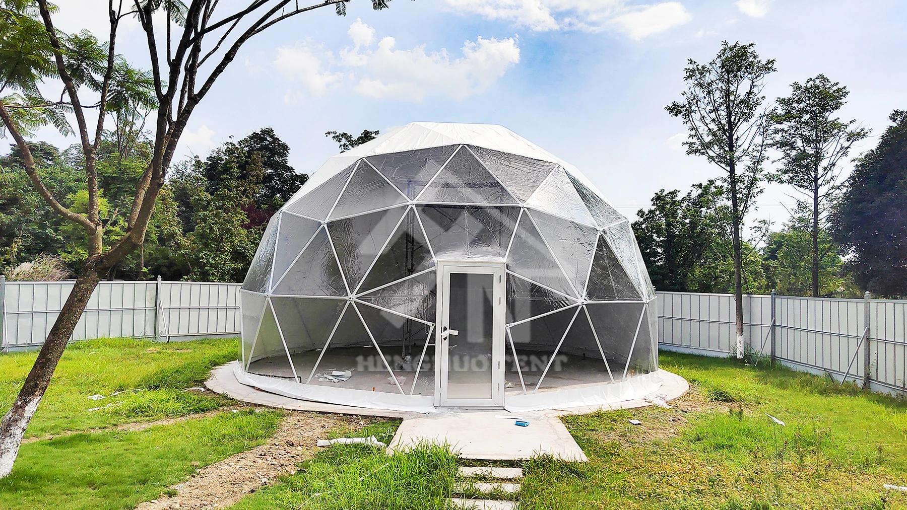 Easy Pop Up Geodesic Dome Tents Outdoor Party Event Tent For Catering ...