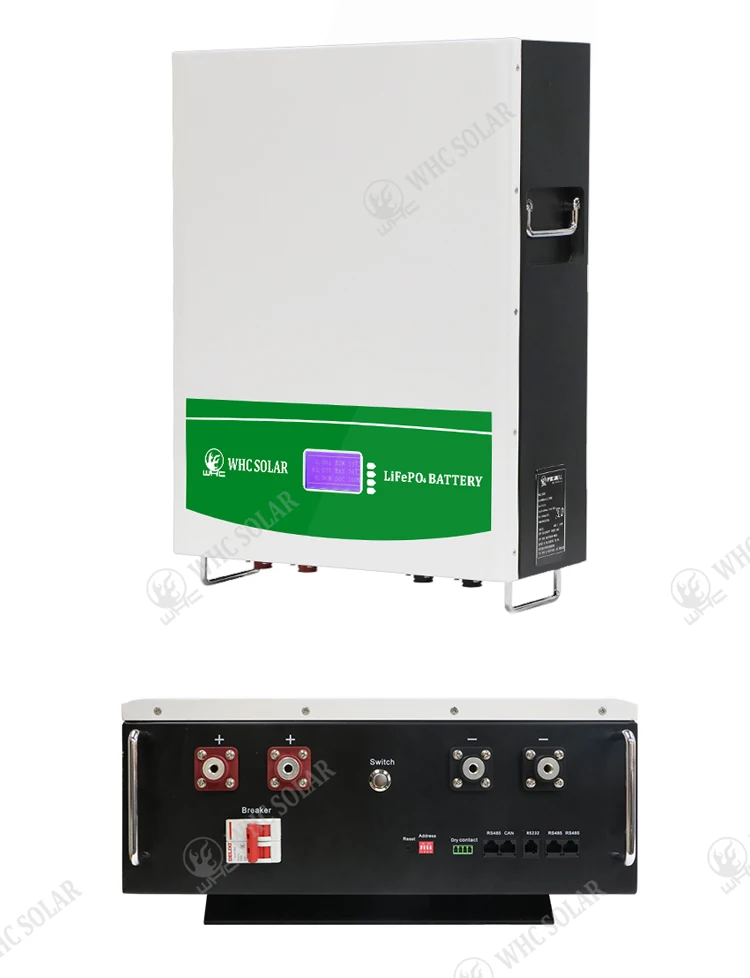 Whc Solar Power Wall 5kwh 10kwh 20kwh 48v 100ah 200ah 400ah Lifepo4 Lithium Ion Battery Solar ...