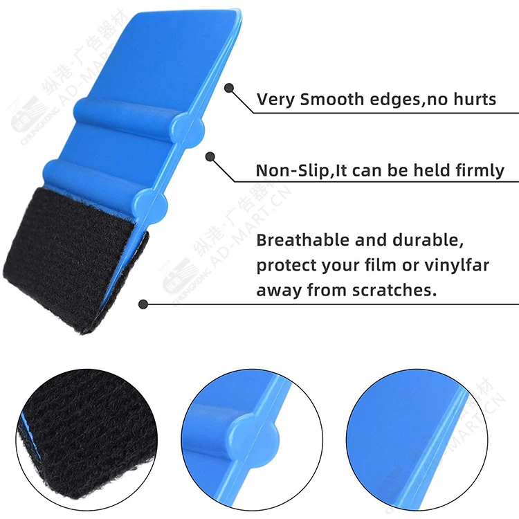 Window Tint Tools Blue Vinyl Squeegee In Transfer Film Window Film ...