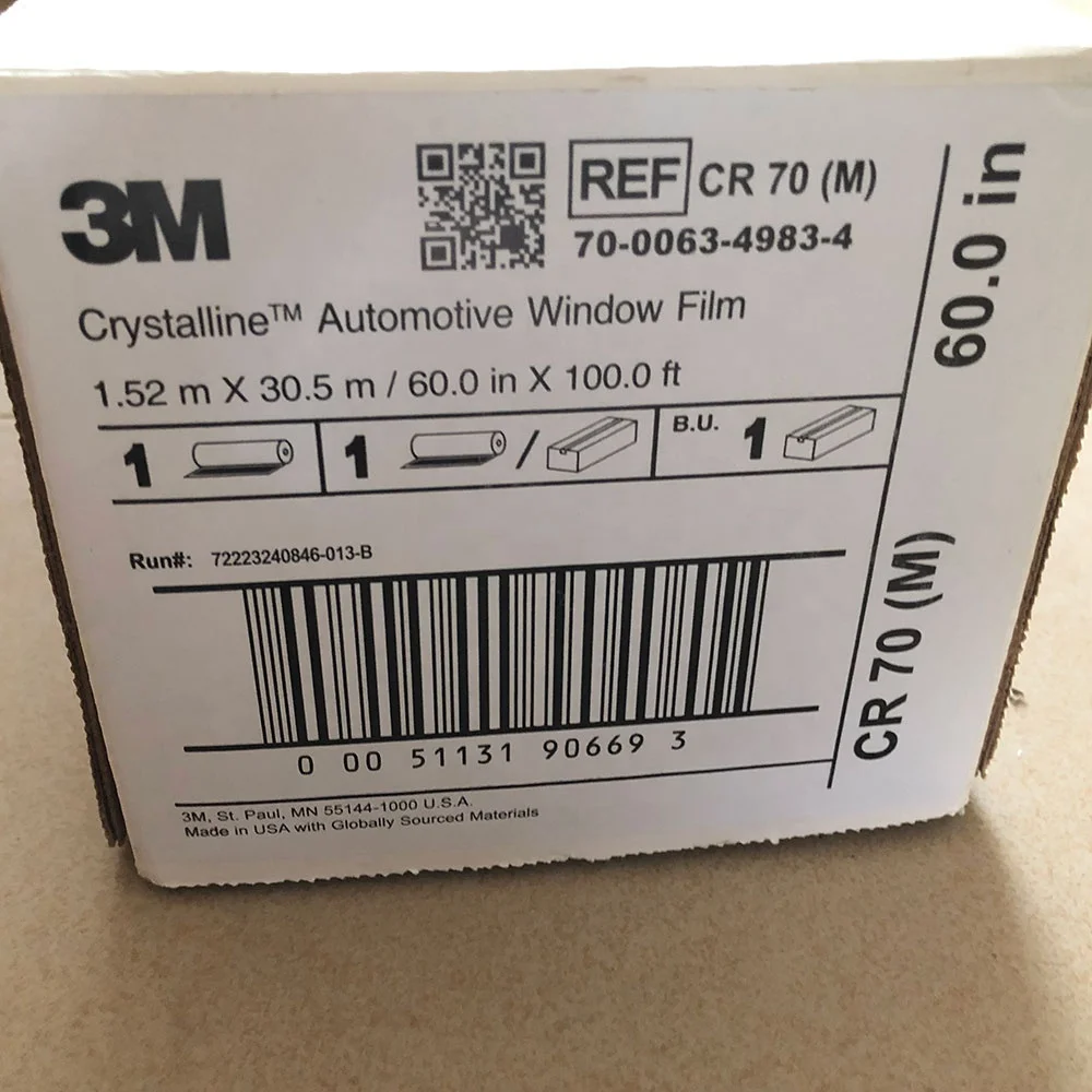 Professional Manufacture Of Black 3m Cr70 Safe Heat Transfer Car Solar ...