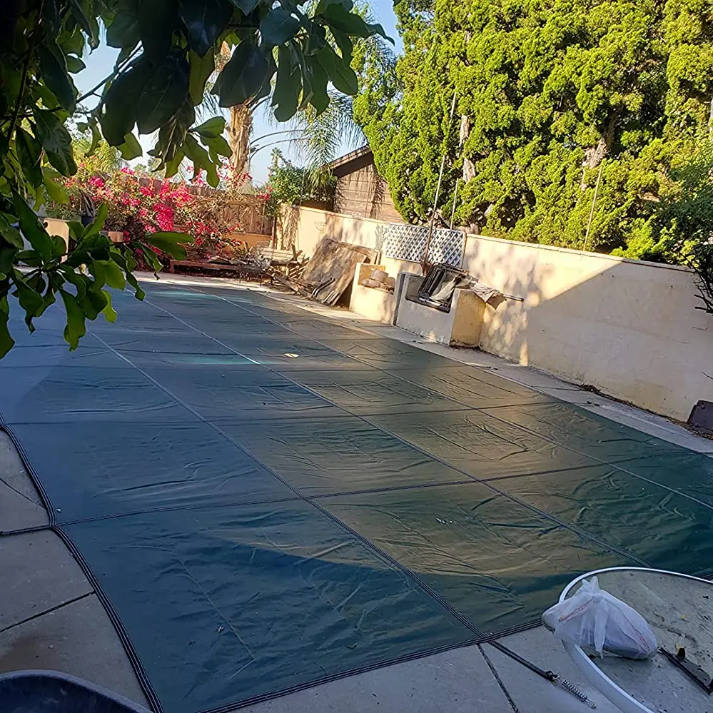 Pool Cover Tool - Retractable Swimming Pool Cover for Thermal Pool