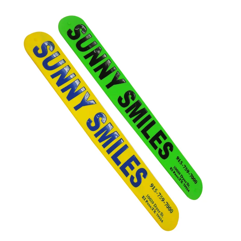 Factory New Custom Kids Slap Band Silicon Snap Band Slap Bracelet - Buy ...