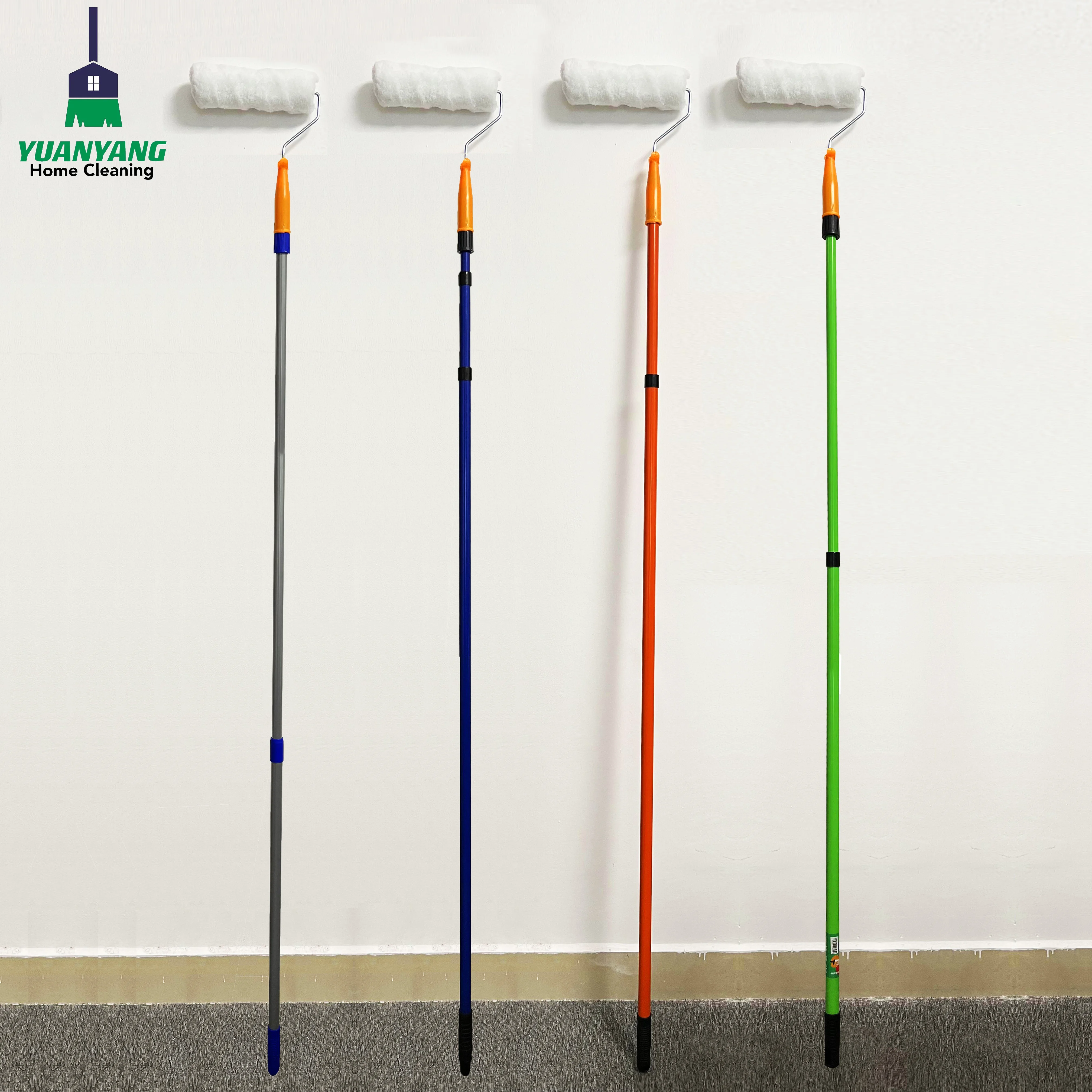 1.8meter 3 Sections Multi-purpose Metal Telescopic Extension Pole ...