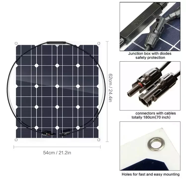 Customized Small Size Pv 5w 10w 20w 30w 40w 50w 75w 80w 30 w 40 50 100 ...