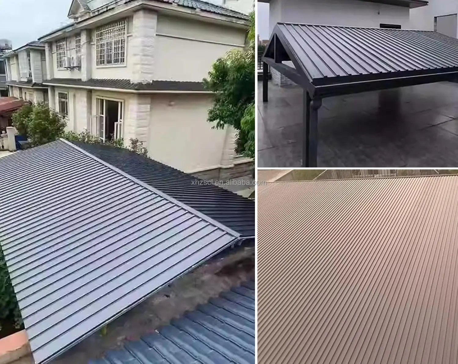 Modern Aluminum Roof Sandwich Panels - Eco-Friendly, Water & Fire ...