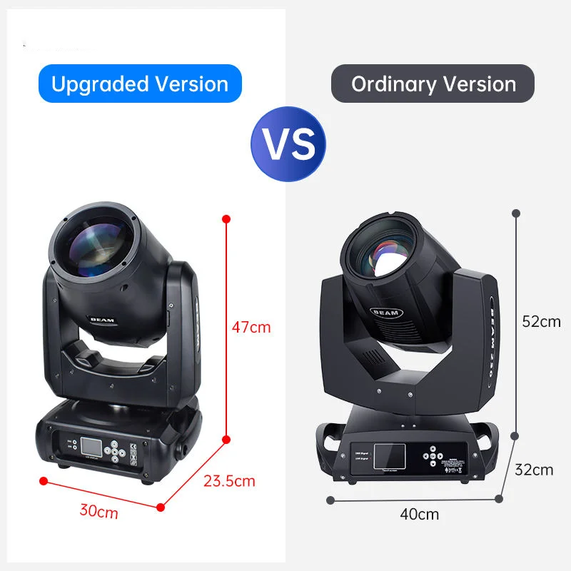 Stage Lights Small Mini 230 Watt Lamp Sharpy 230w 7r Beam Moving Head ...