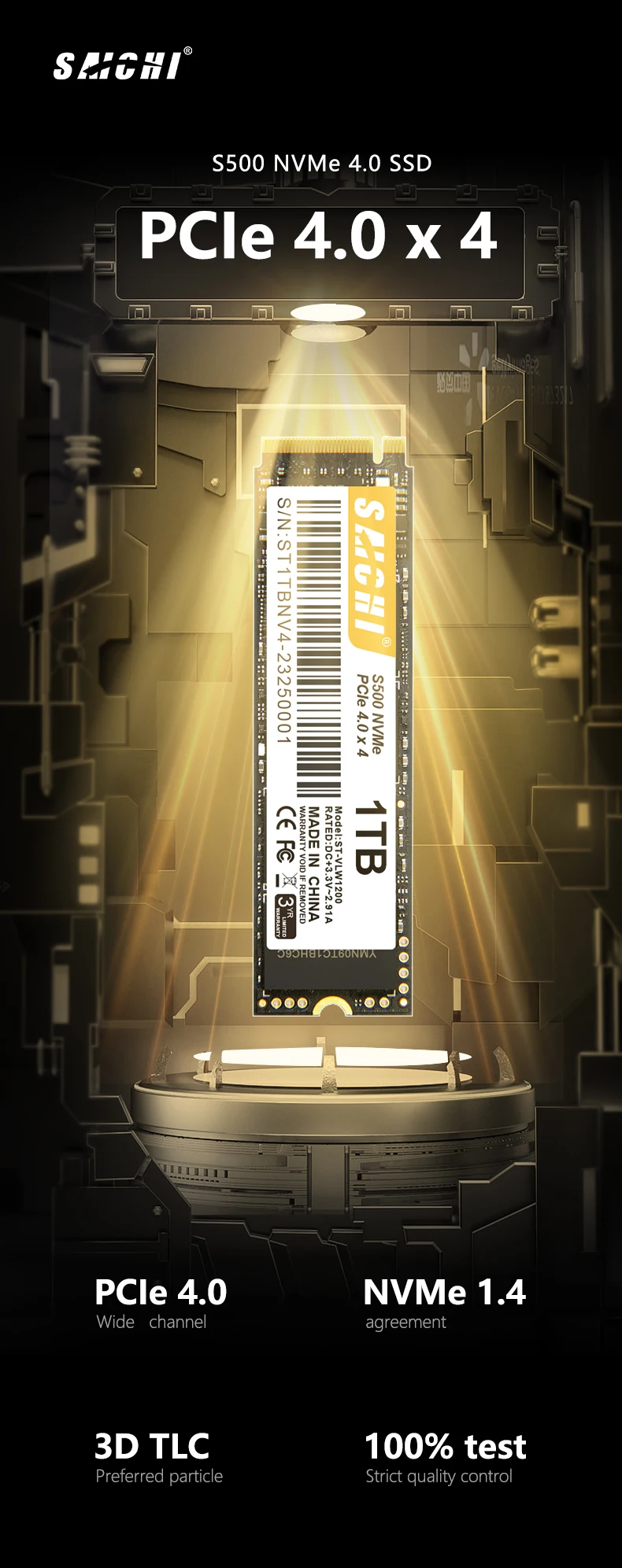 Original Ssd M2 Nvme 4.0 For Nvme Pcie 4.0 2tb Internal Hard Drive Ssd ...