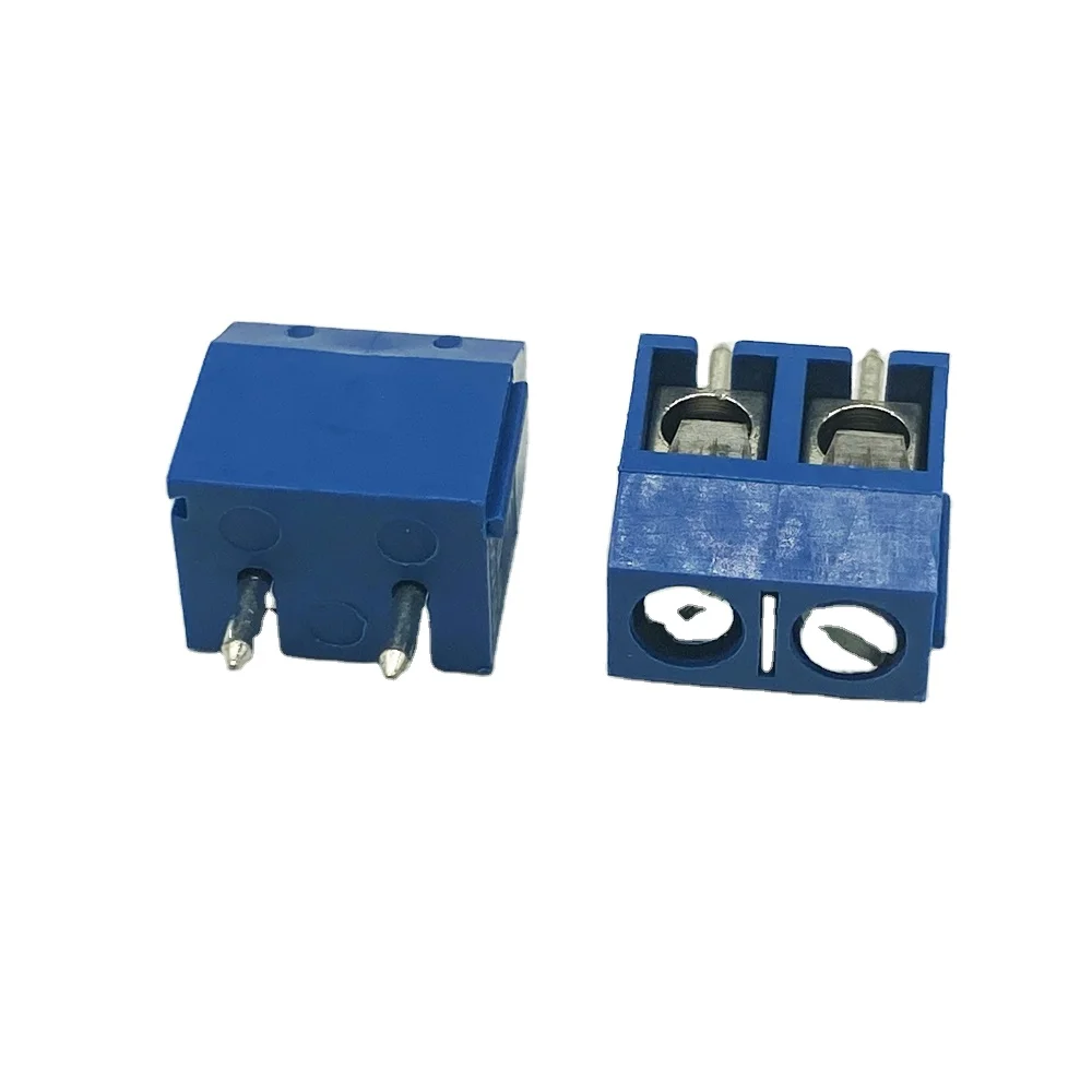 Terminal Block Blue Color Wire to Board Connector 5.0mm Pitch 300V 15A ...