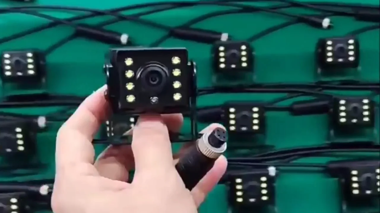 Flush Mount Front Facing Vehicle Car Cmos Rearview Backup Camera ...