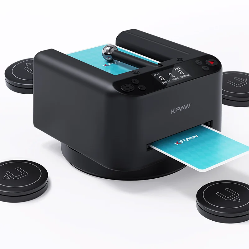 Automatic Card Dealer 360 Rotating Dealing Rechargeable Poker Dealing ...