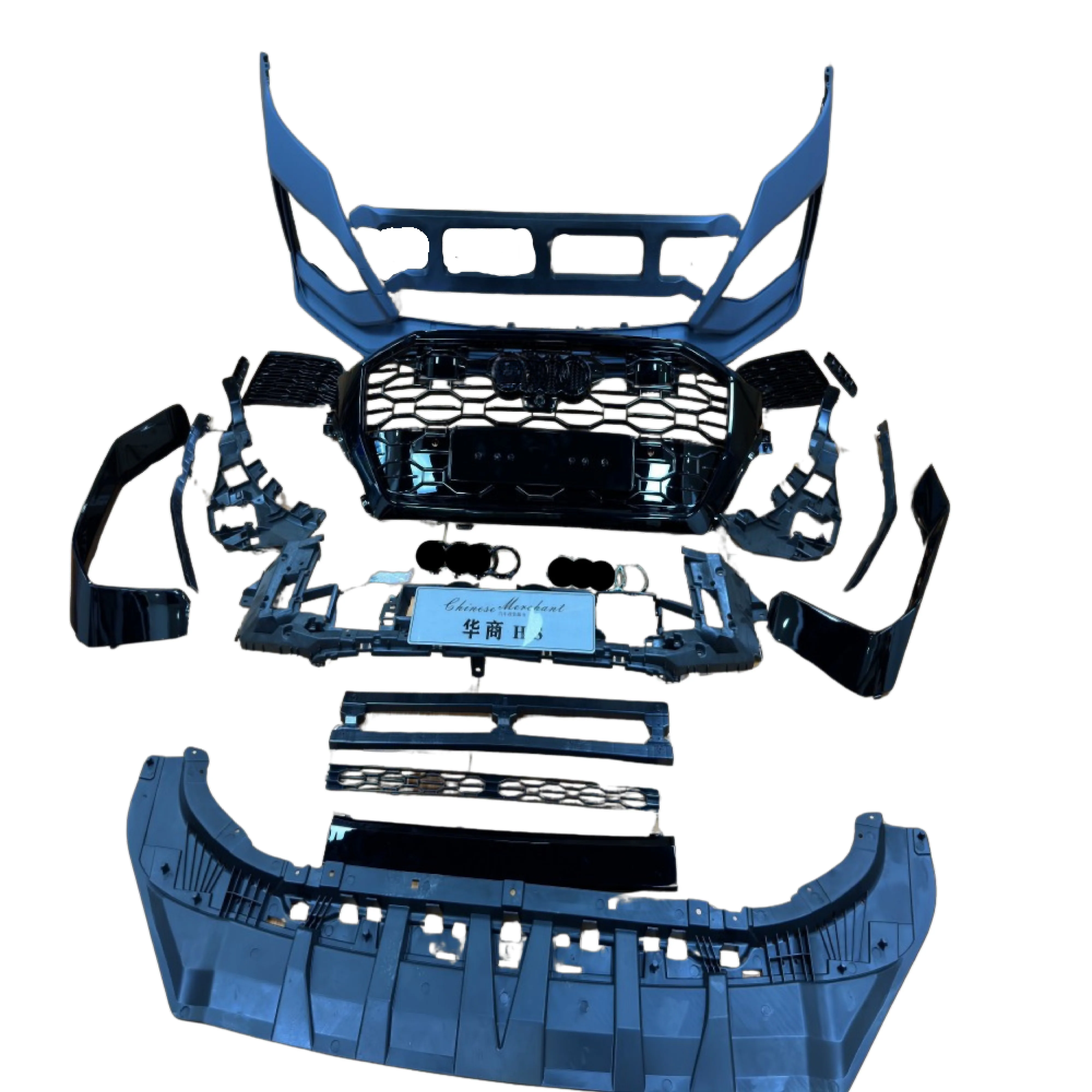 Q8 Rsq8 Full Body Kit Audi Q8 2020 Front Bumper With Grille Car Kit 4m0 ...