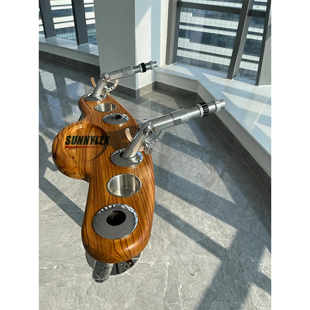 Tackle Station Teak Rocket Launcher & Stainless Steel Pedestal