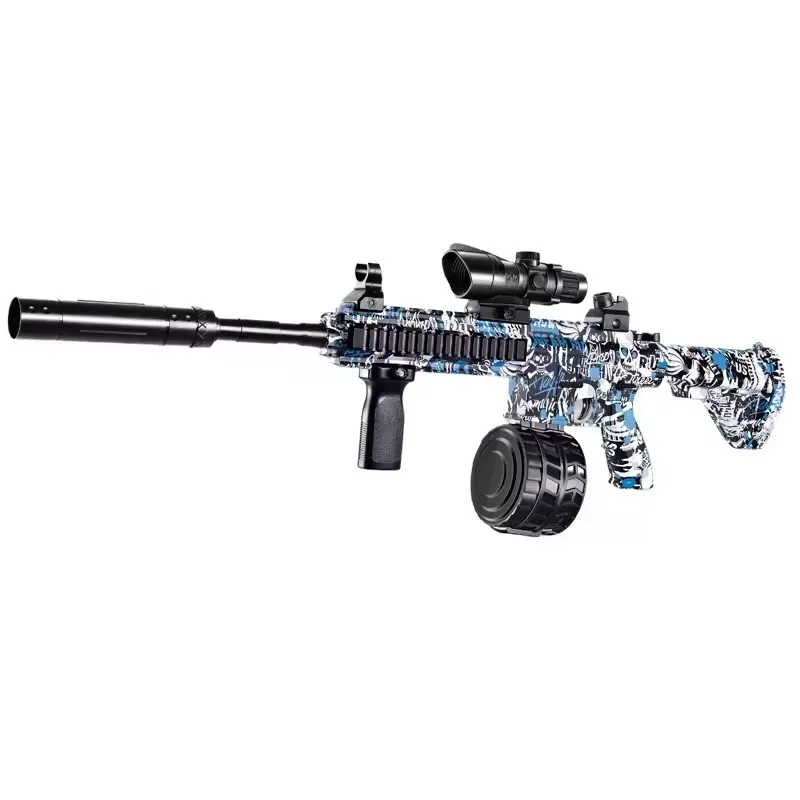 Hk416 M416 Gel Ball Blaster Electric Toy Gun Manual Automatic Dual Mode ...