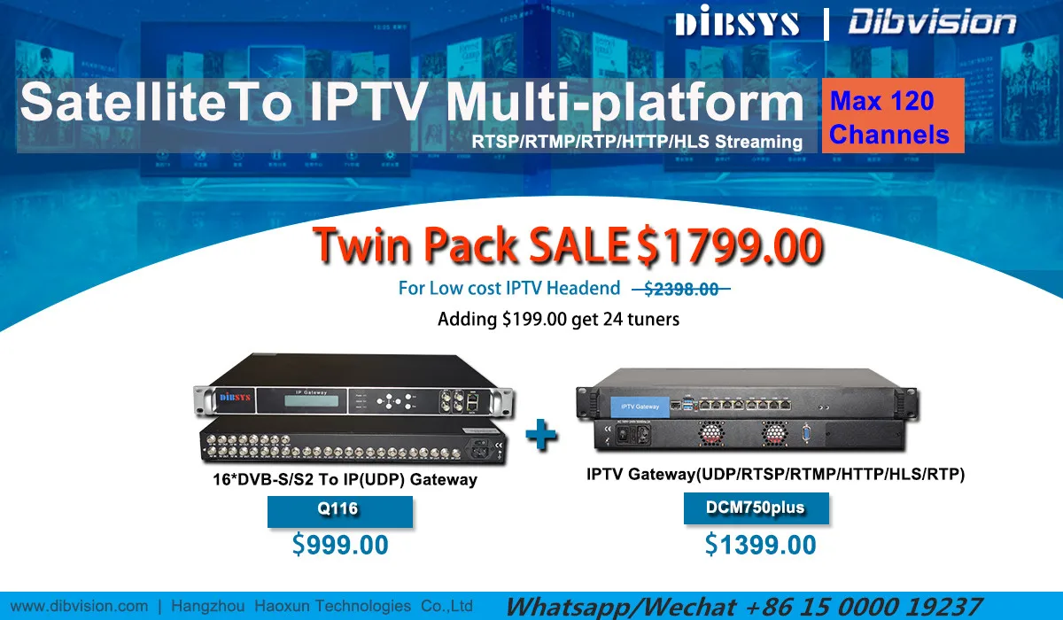 Professional Satellite Receiver With Biss Rf Convert Asi Ip Out Tv ...