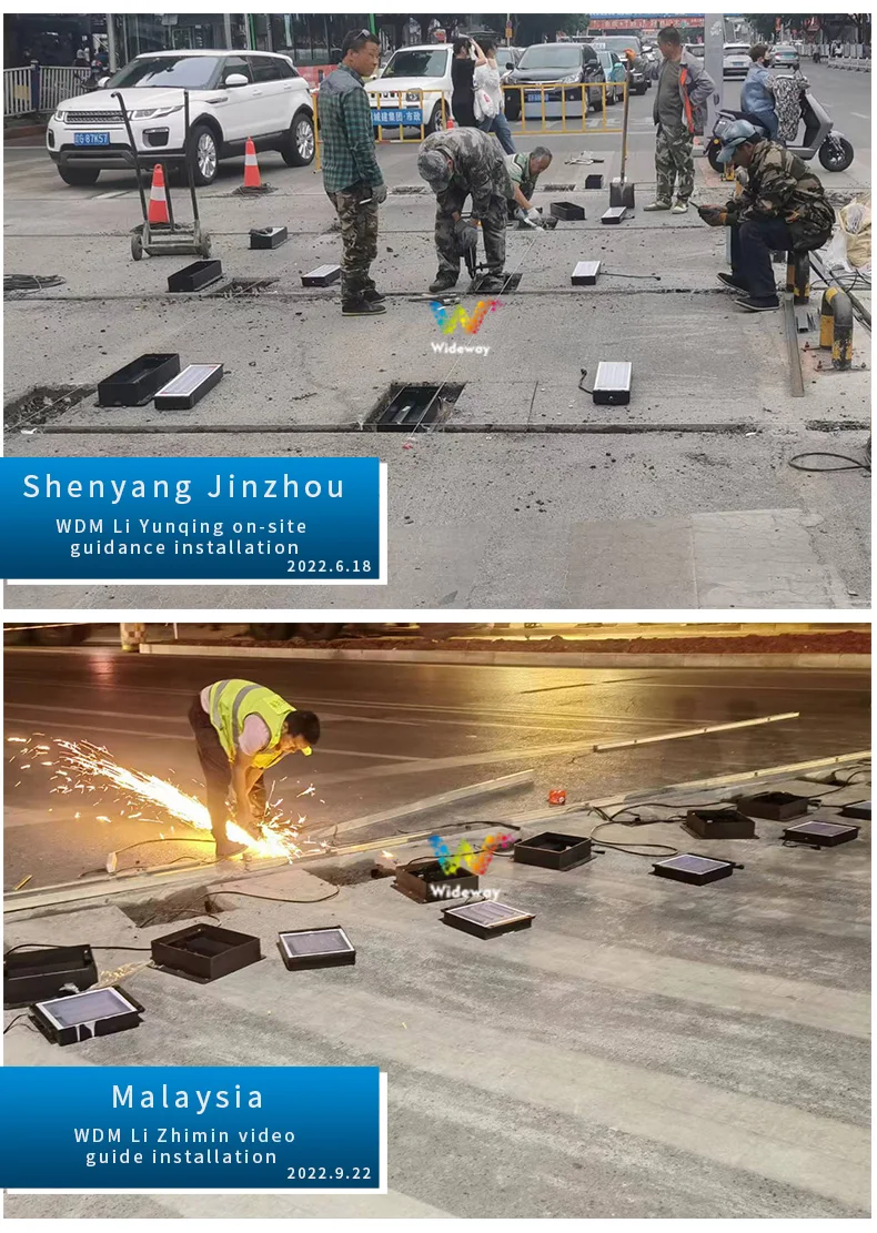 Zebra Crossing Lights - Durable, Waterproof Ground Traffic Lights