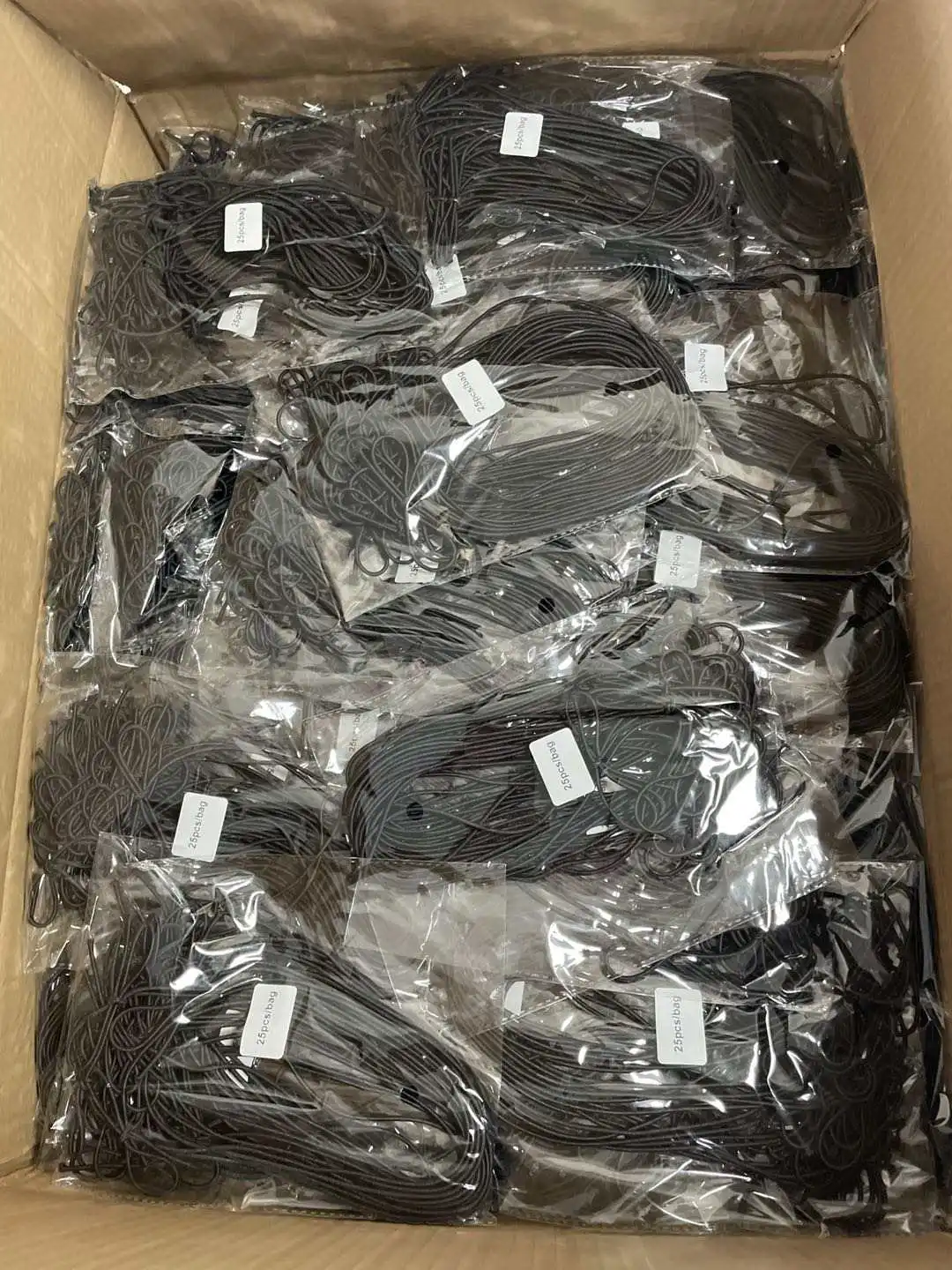 Okay Custom Gold And Silver Metallic Handmade Elastic Ties Loop Cord ...