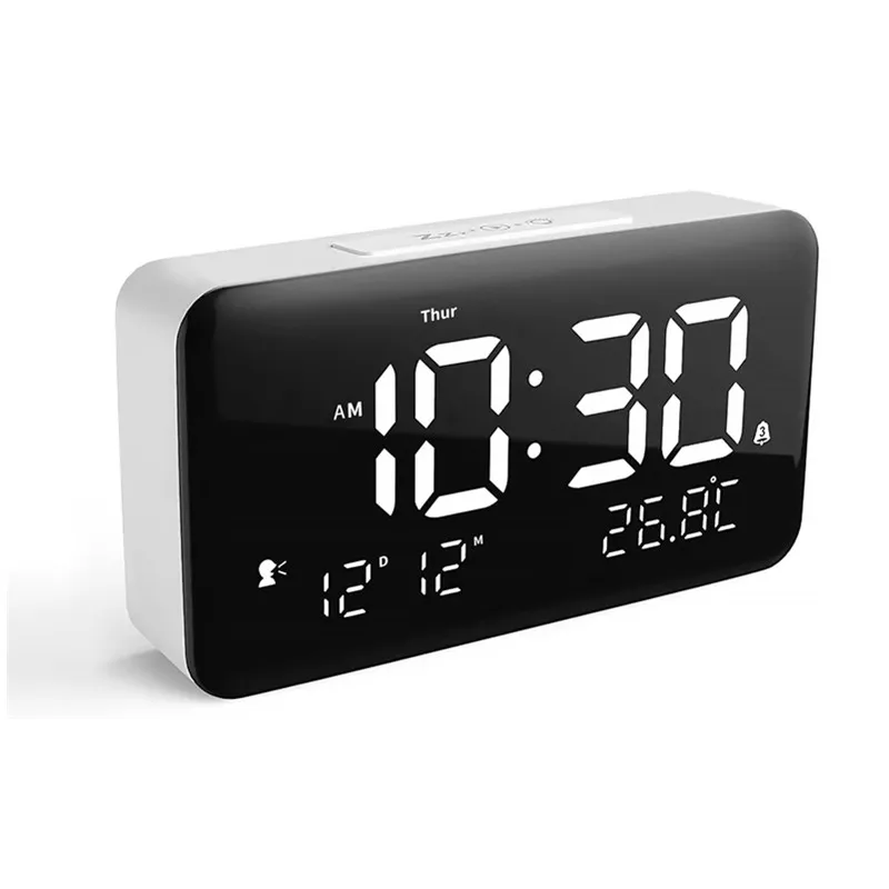 Night Light Desk Led Countdown Timer Loud Voice Alarm & Vibration ...