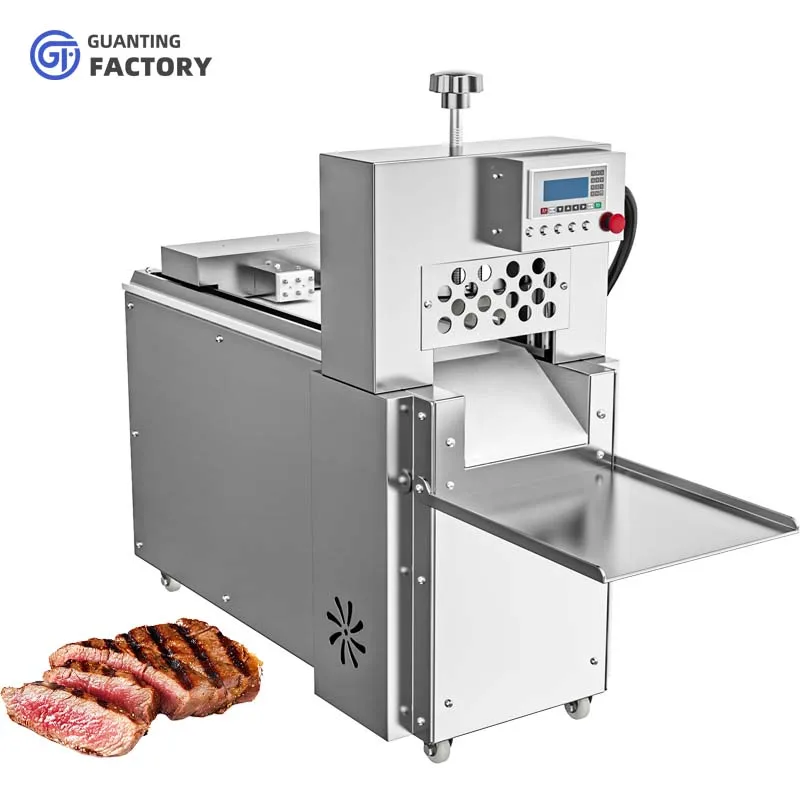 Fully Automatic Commercial Electric Meat Slicer Adjustable Blade ...