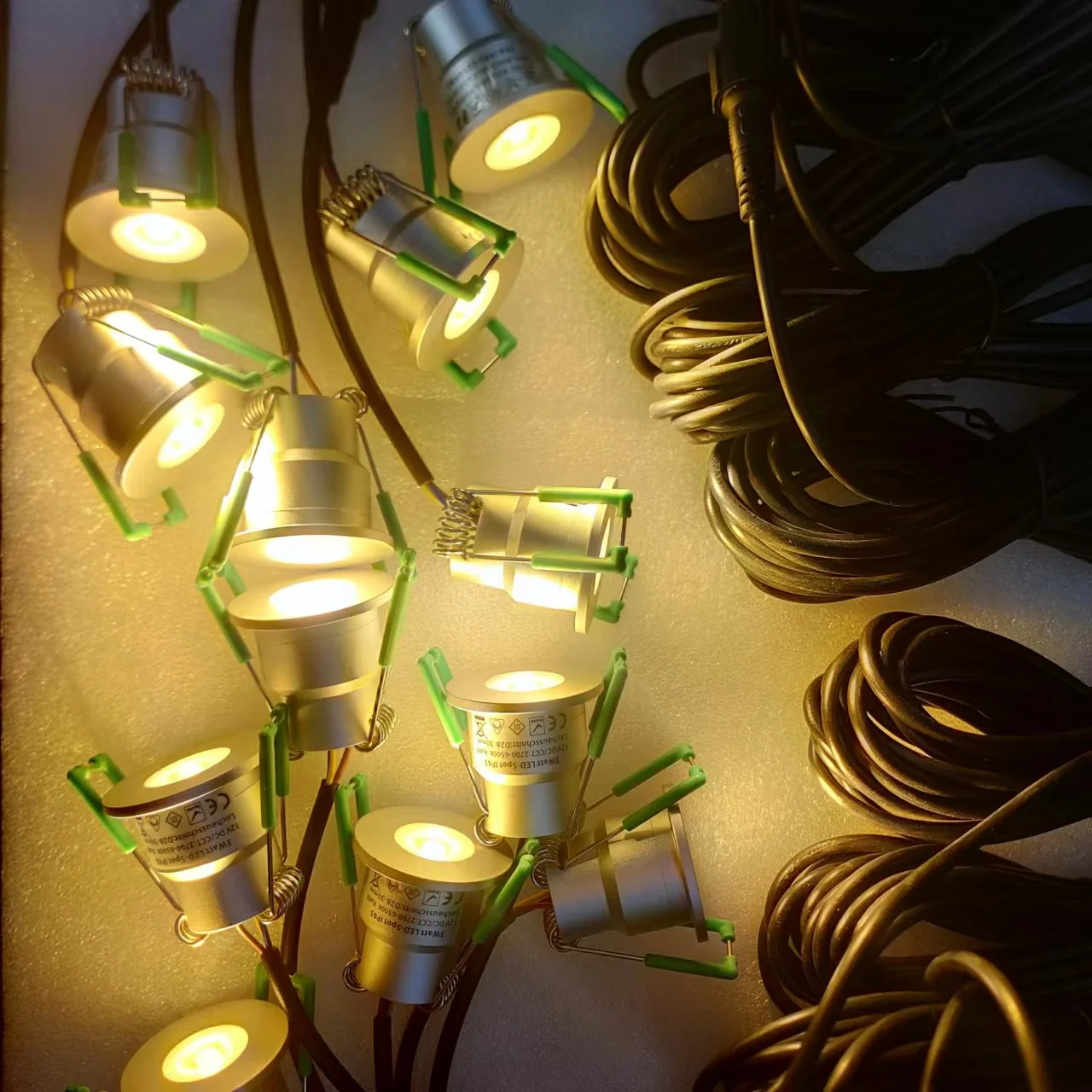 12 Stuks Led Set Led Terrasoverkapping Inbouwspot - Veranda Carport Cct ...