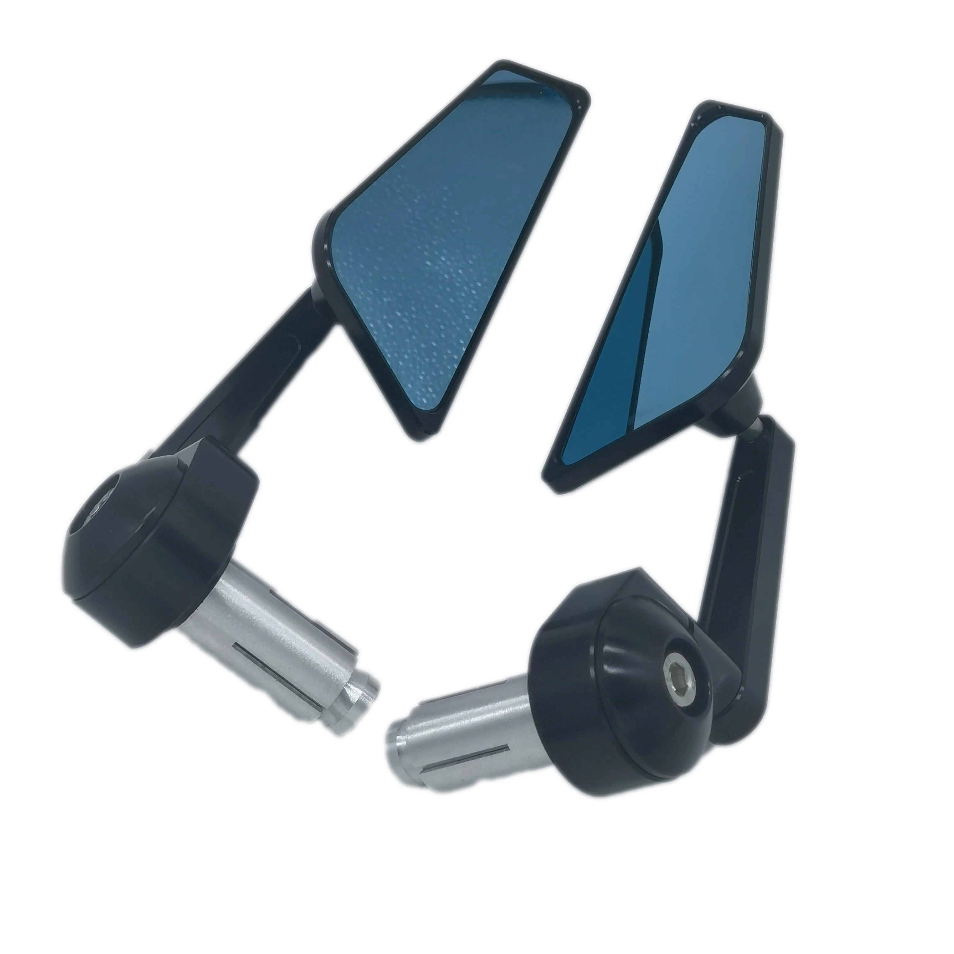 Universal Motorcycle And Electronic Bike Use Rearview Mirrors Big Angle ...
