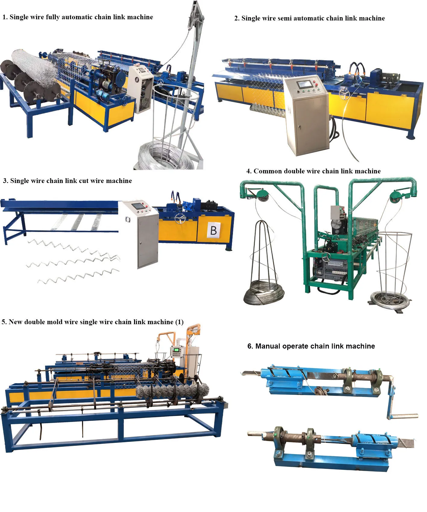 Automatic Stainless Steel Chain Link Mesh Fence Making Machine Dies ...