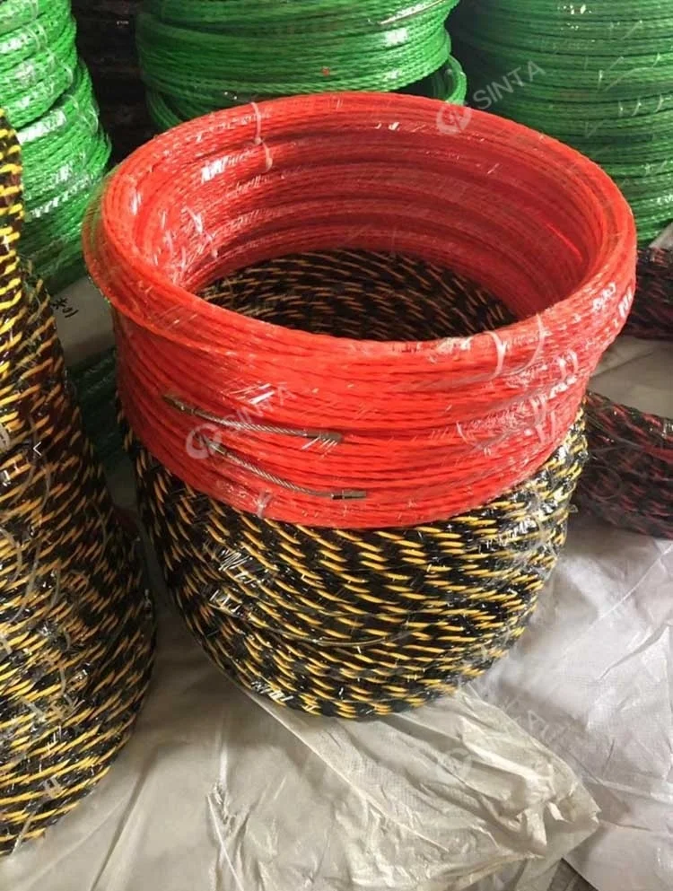 30M 6mm Conduit Snake Cable Rodder Fish Tape Wire Guide