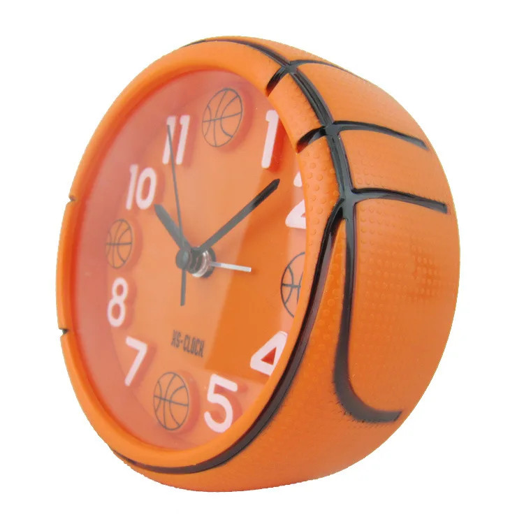 Creative basketball football shape alarm clock 3D stereo digital ...