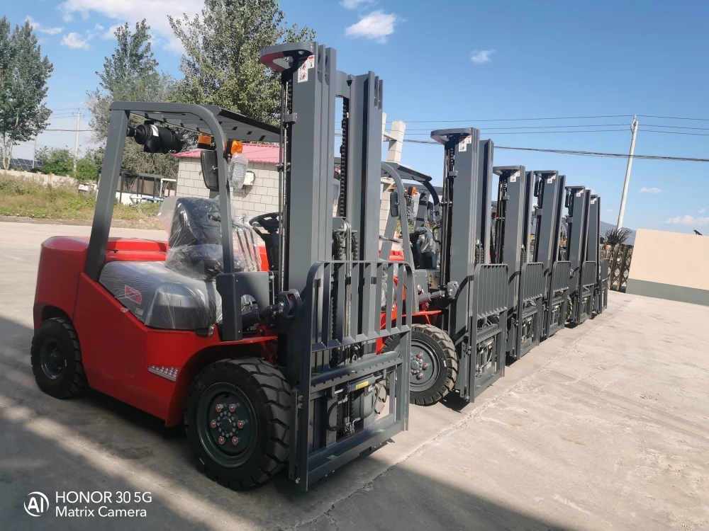 New 3 Ton Capacity Lithium Battery AC Motor Powered Forklift 1070mm ...