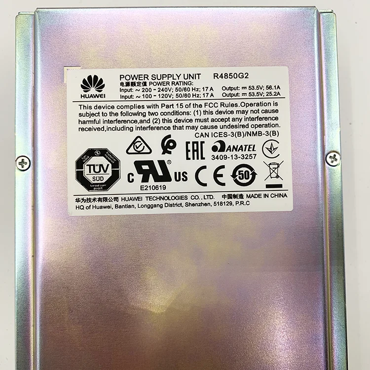 R4850G2 Rectifier Module for ETP 48100-B1 AC/DC Power Converter