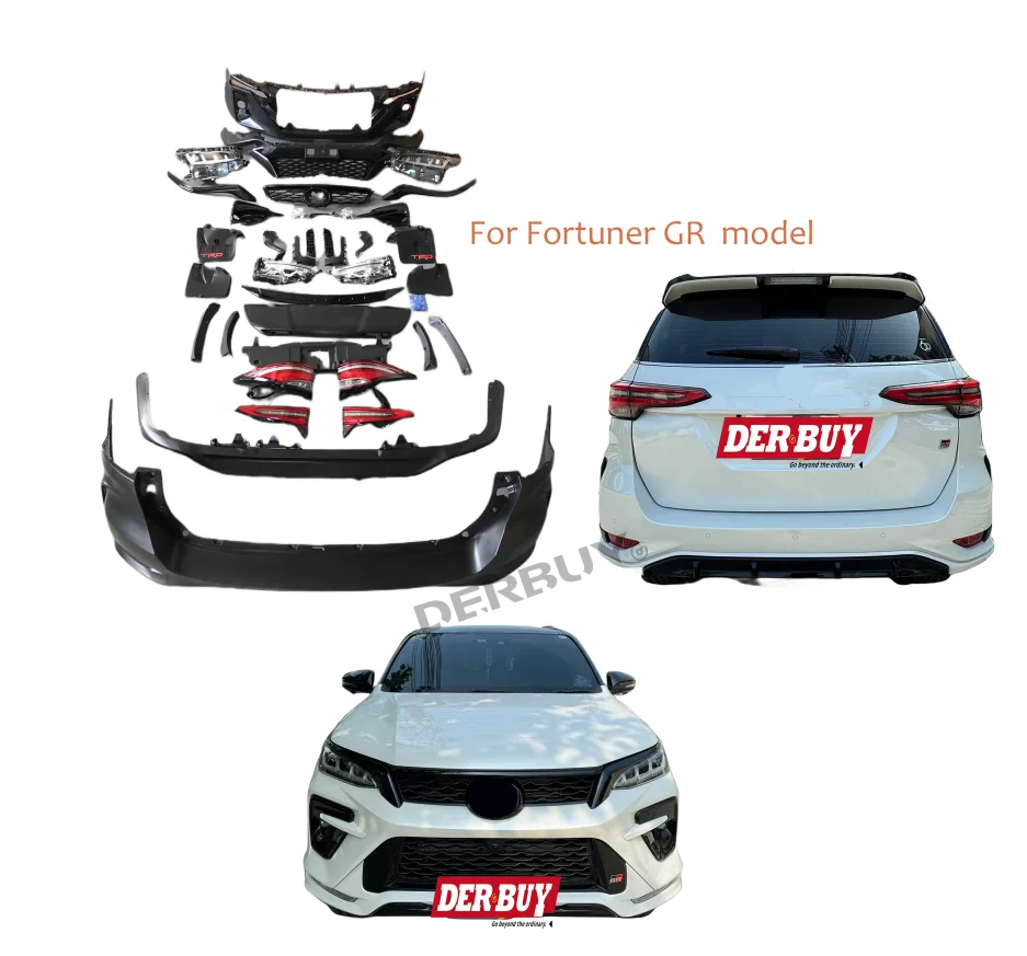 For To Yo Ta Fortuner Bodykit 2016 Facelift To 2022 Legender Bodykit ...