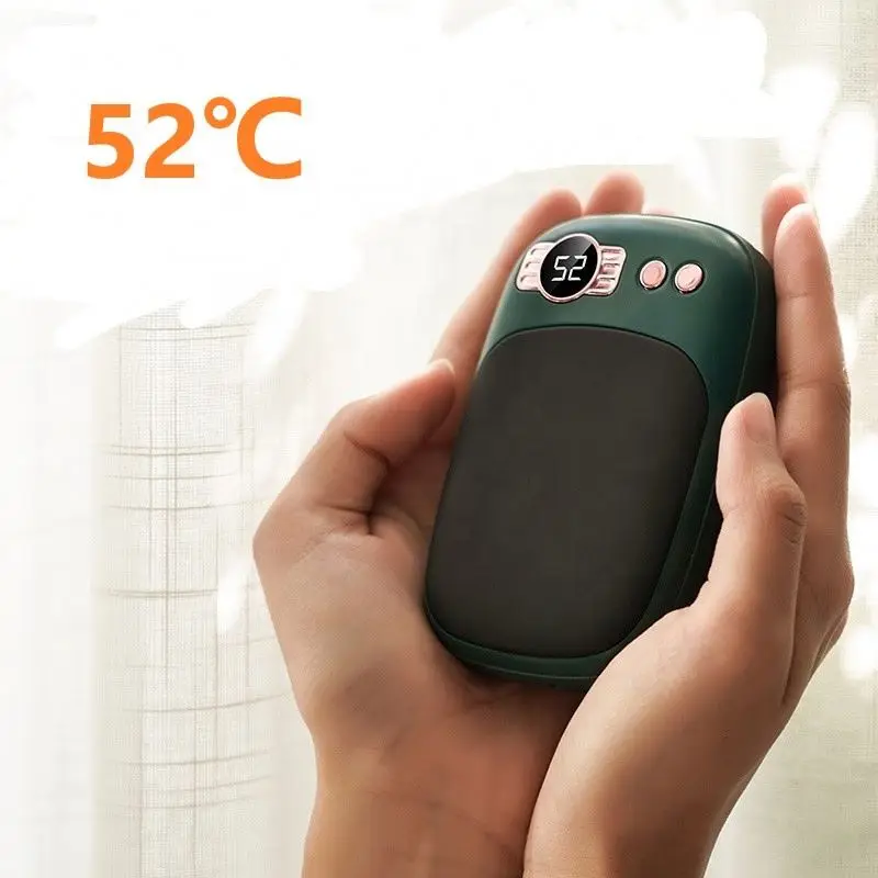 Rechargeable Usb Handwarmer Power Bank Warm Hands Treasure 10000 Mah ...
