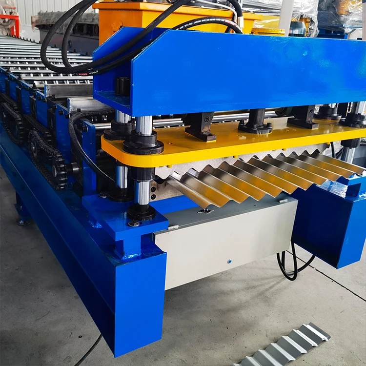 China Factory Automatic Metal Roofing Sheet Making Machine G550 ...