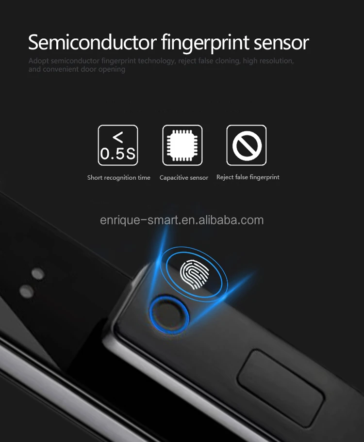 Enrique Usmart Go - Smart Fingerprint Door Lock for Home