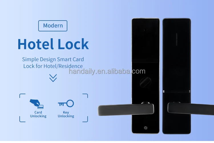 Hotel Room Locks Smart Card Access Control System RF Hotel Project ...