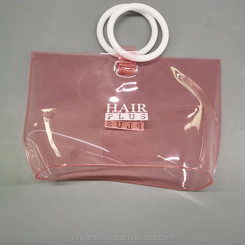 Vinyl Gift Bag Clear Plastic Bag Clear Plastic Tote Bag Transparent For ...
