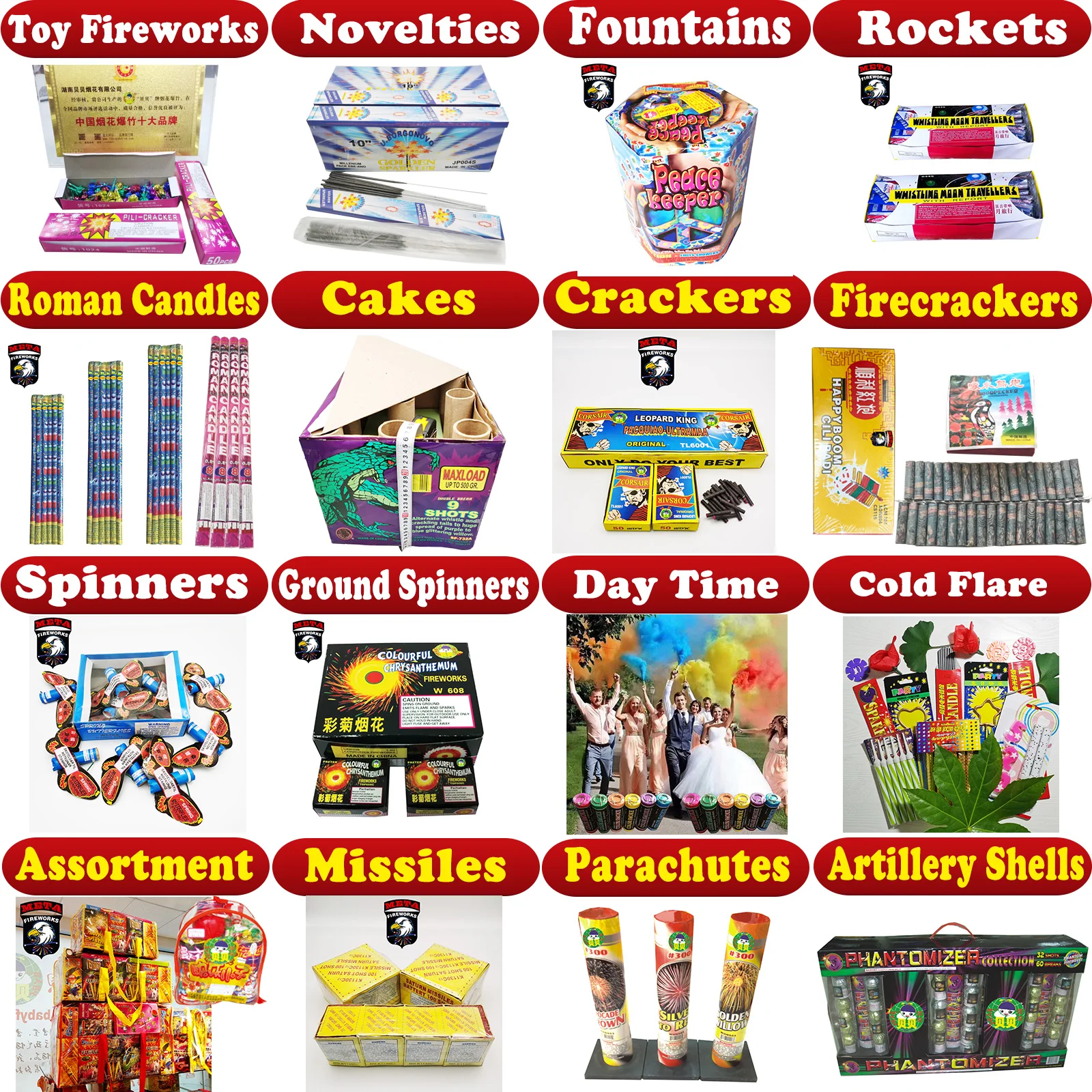 Alibaba.com: Cold Sparklers Firework Cartridge, CE Certified Wedding ...