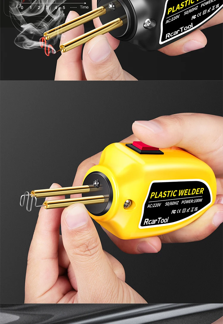 100 Watt Plastic Repair Torch,Car Bumper Repair,Fast Heat Up,Anti ...