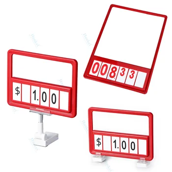 Supermarket Chilled Food Plastic Multiple Sign Pricing Tag Price ...