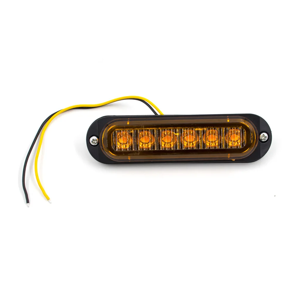 Truck Side Warning Width Light 6 Led Truck Side Light Truck Trailer ...
